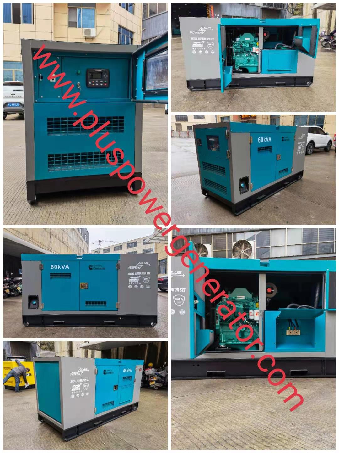 Cummins 4BTA3.9-G2 50Hz/60kVA 60Hz/70kVA powerica Diesel Generator Set ...